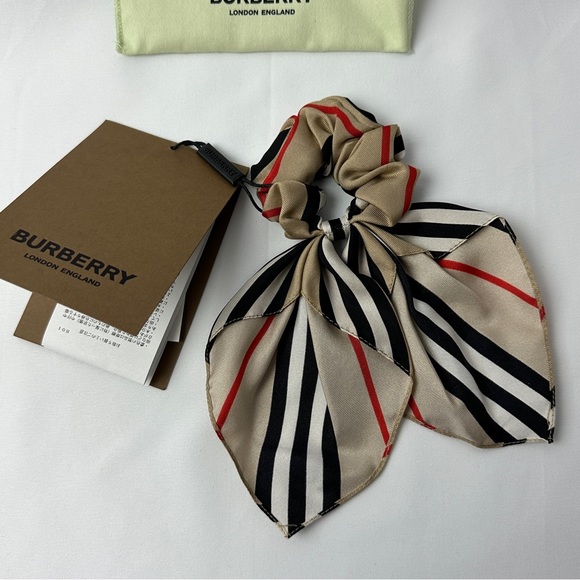 Burberry | Accessories | Burberry Hair Scrunchie Tie Band | Poshmark